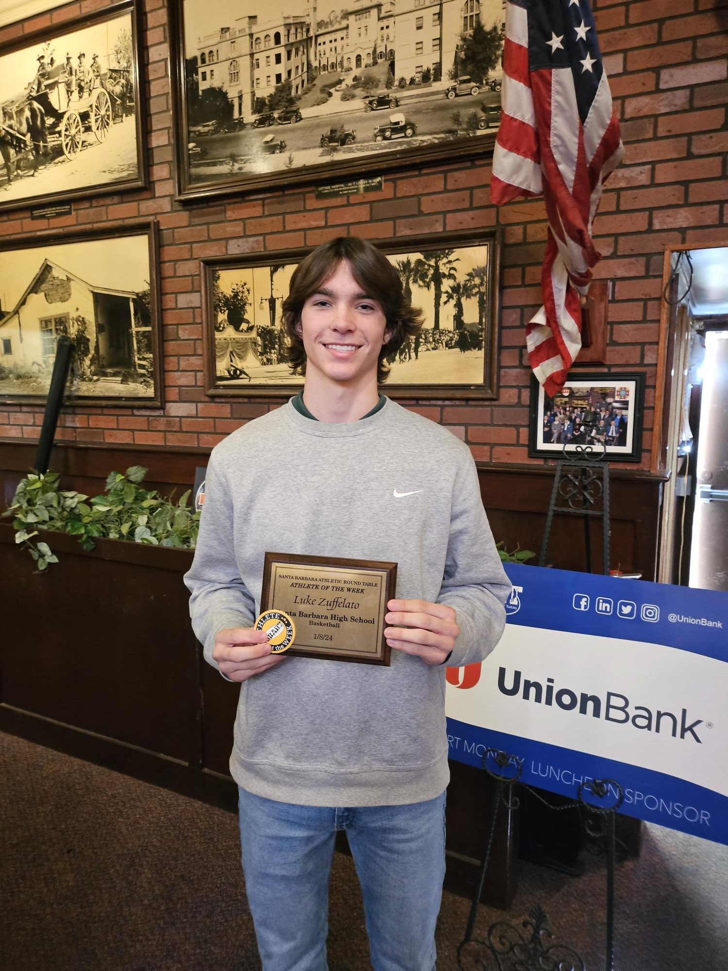 SBART Press Luncheon: Maleka Wilcox and Luke Zuffelato Receive Athlete ...