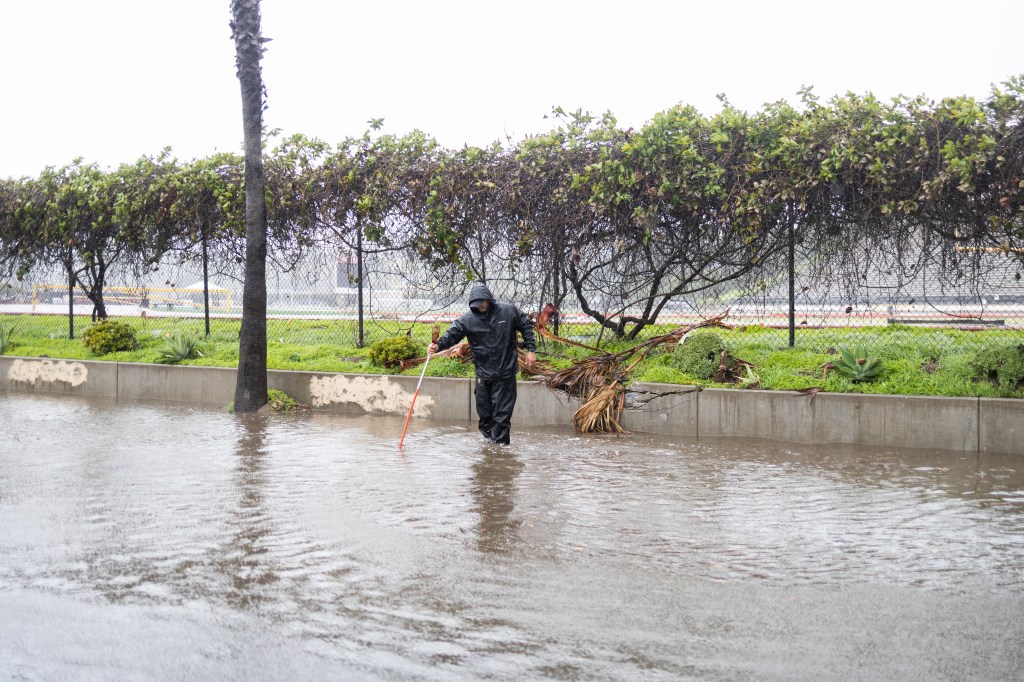 Santa Barbara Residents Evacuate from Downtown Homes as February Storm ...