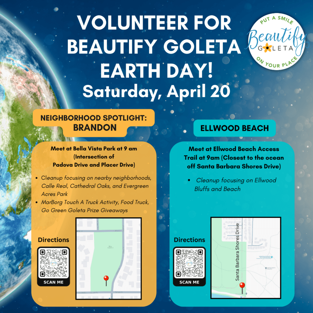 Beautify Goleta Goes Big For Earth Day with Multiple Activities on April 20 - The Santa Barbara ...
