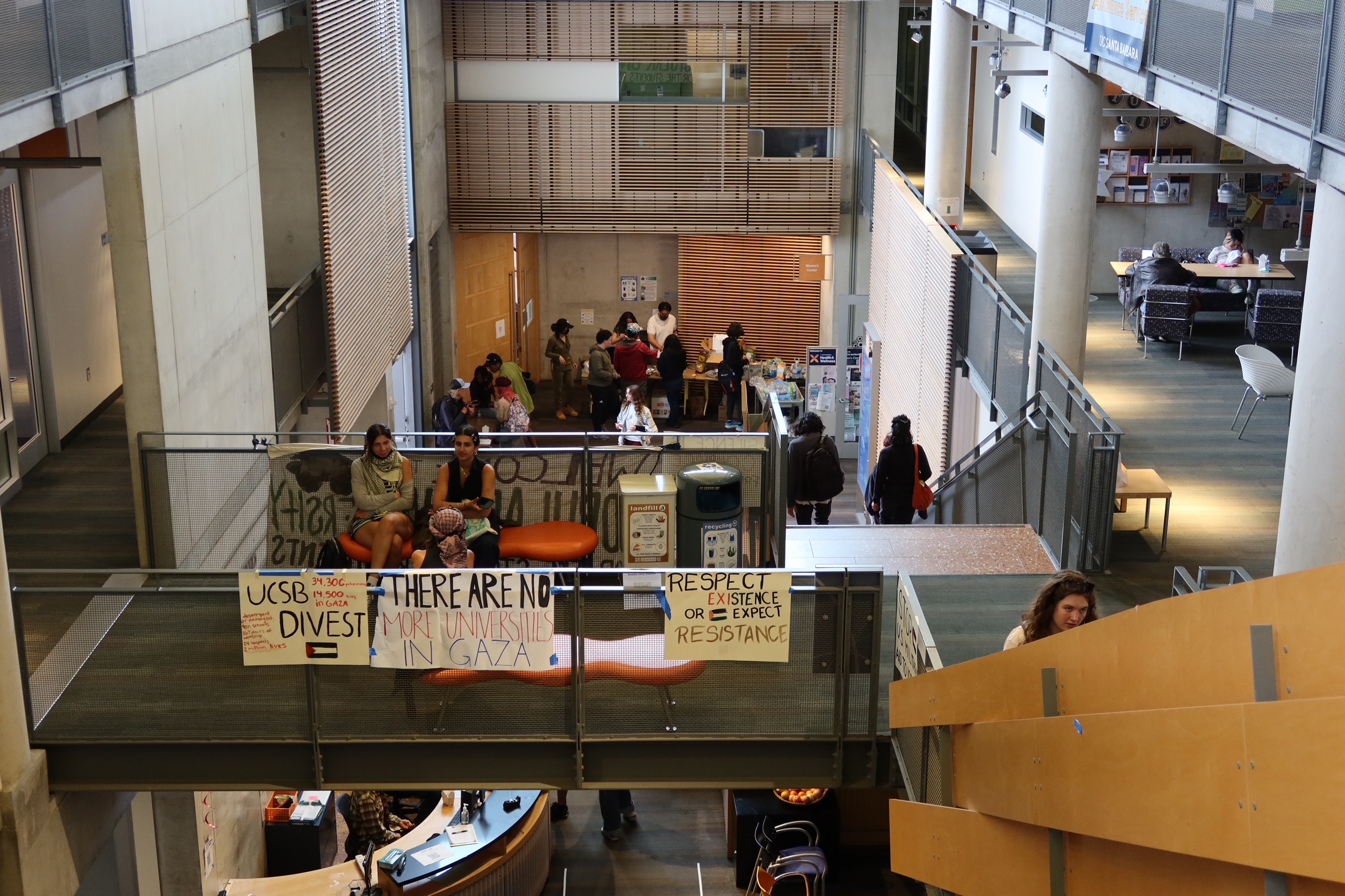 UC Santa Barbara Students Create ‘Liberated Zone’ in Solidarity with ...