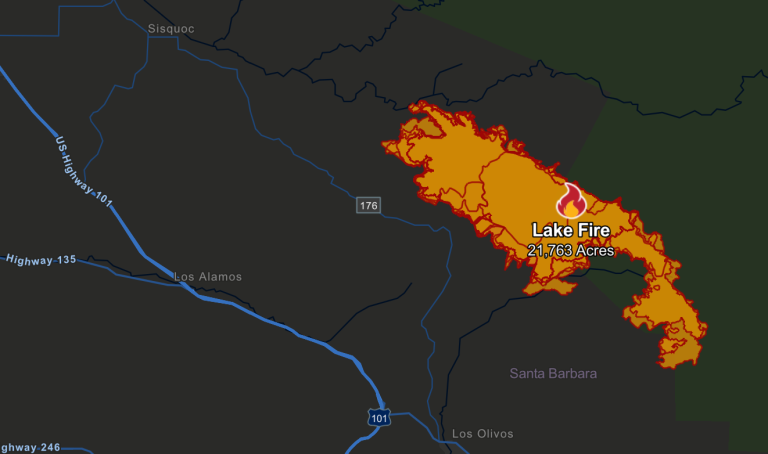 Lake Fire Grows to More than 26,000 Acres, 12 Percent Containment - The ...