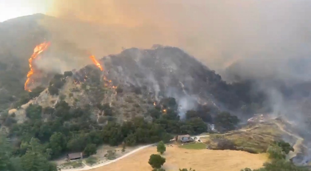Evacuation Warnings in Effect as Lake Fire Burns Thousands of Acres ...