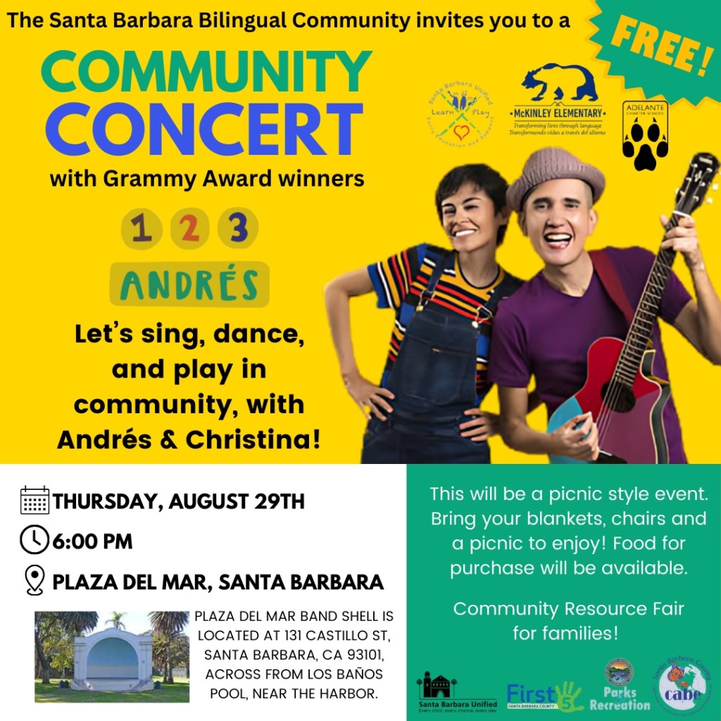 Sing, Dance, & Play at Community Concert Featuring the Bilingual Duo ...