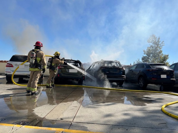 Two-Vehicle Fire Reported at Figueroa Street Parking Structure - The ...