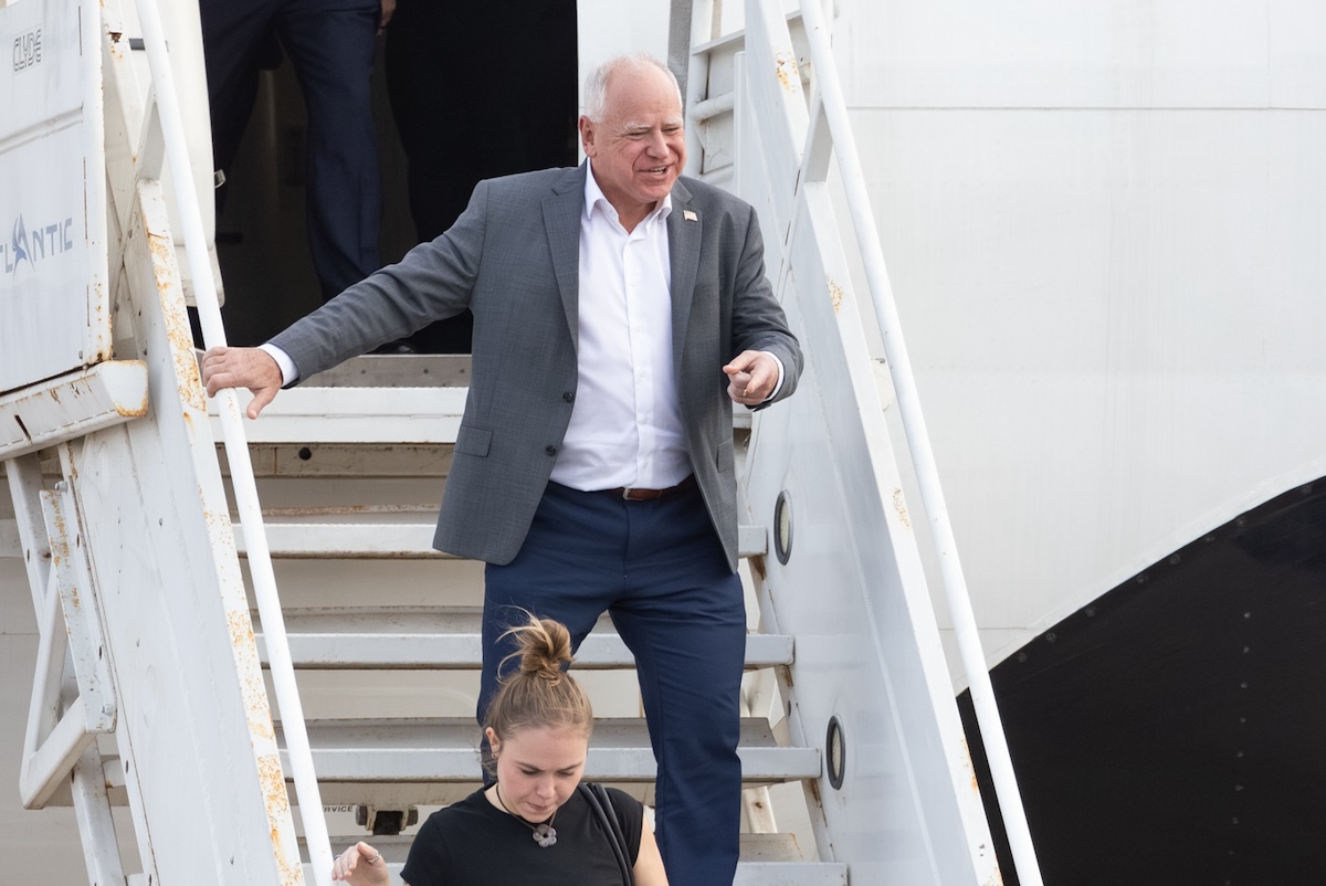 Walz Visited Santa Barbara Fundraiser Sunday - The Santa Barbara ...