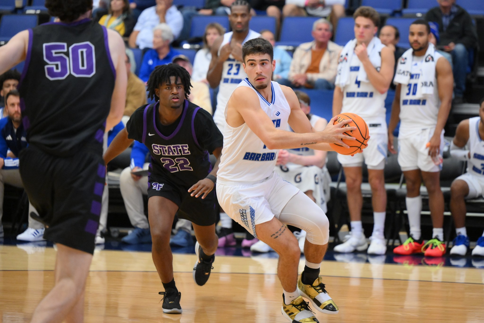 Newcomers Shine for UC Santa Barbara Men's Basketball in 96-47 Rout of ...