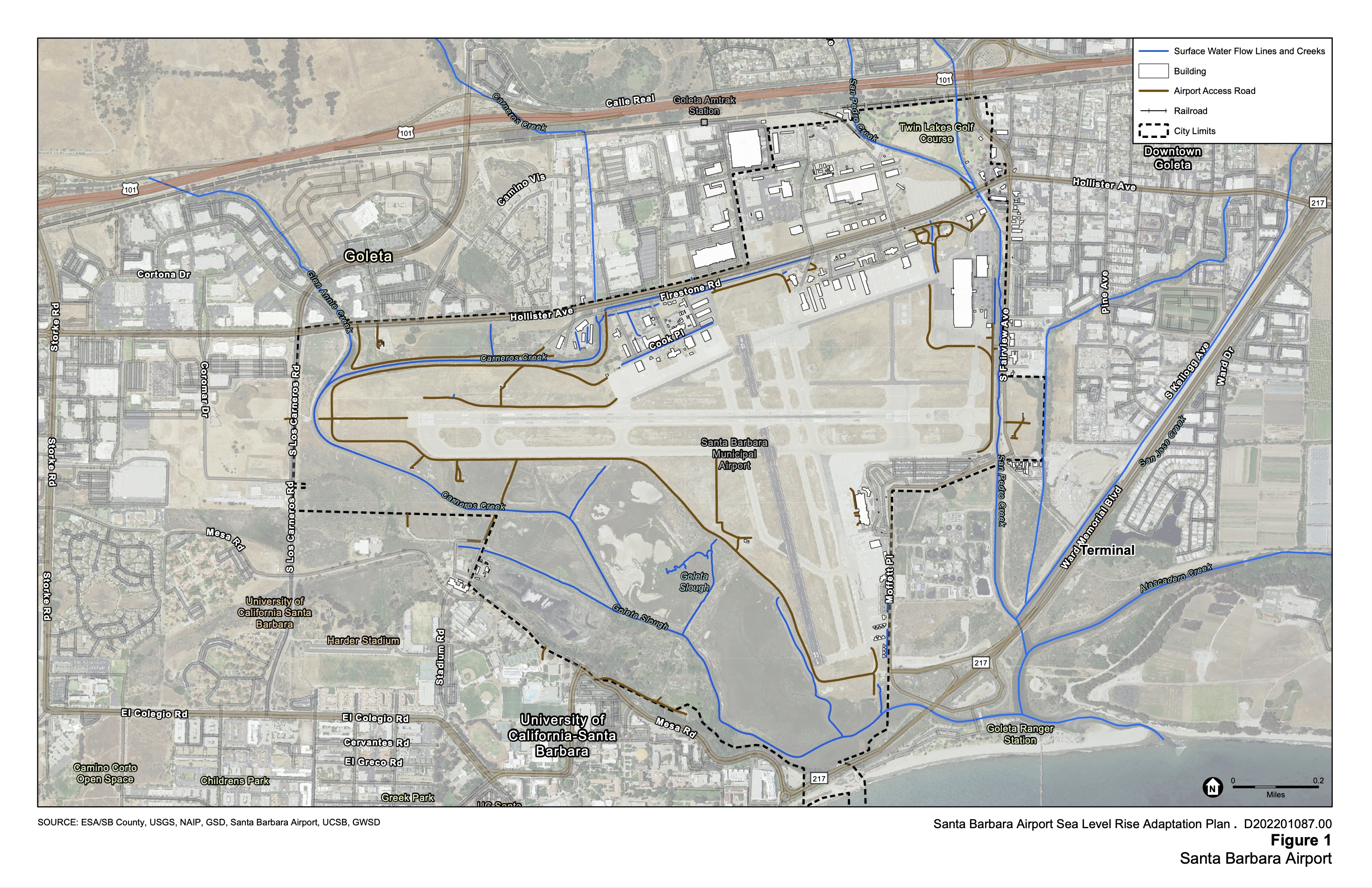 Santa Barbara Airport Attempts to Avoid Drowning - The Santa Barbara ...