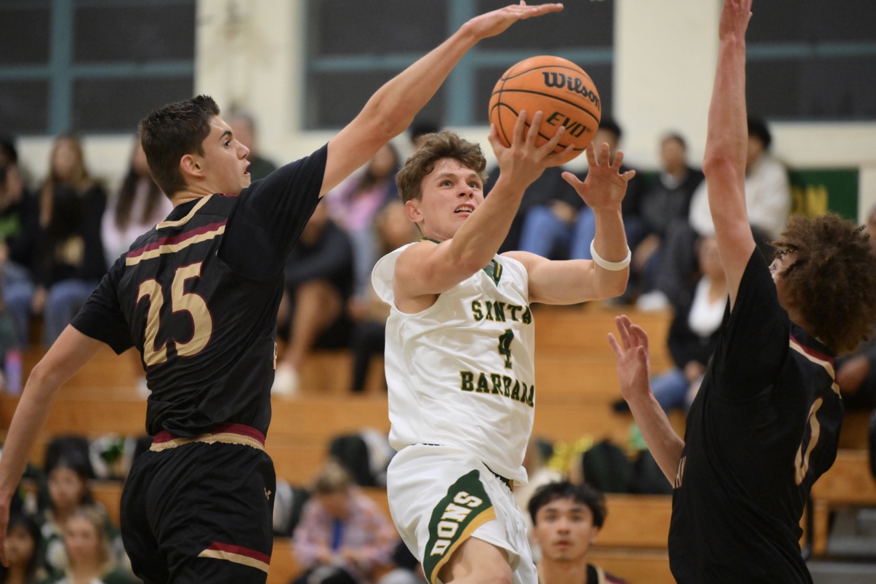 Santa Barbara High Boys Basketball Pulls Away Late to Defeat Oaks ...