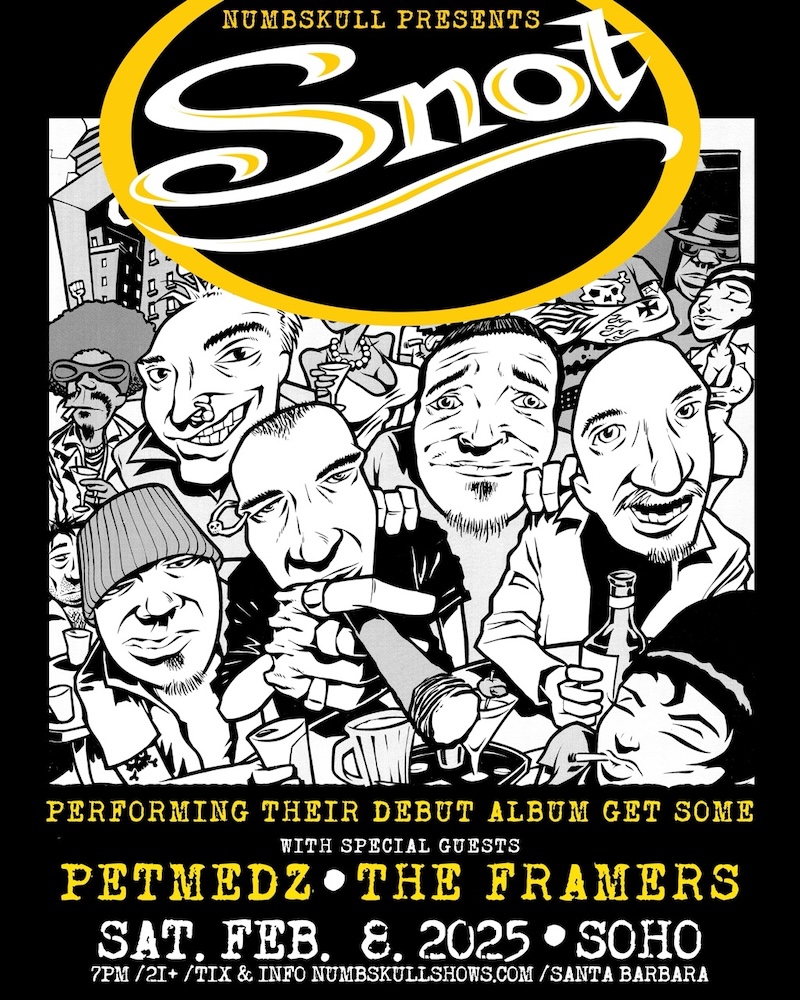 SNOT Announces 2025 Reunion Shows with New Vocalist - The Santa Barbara ...