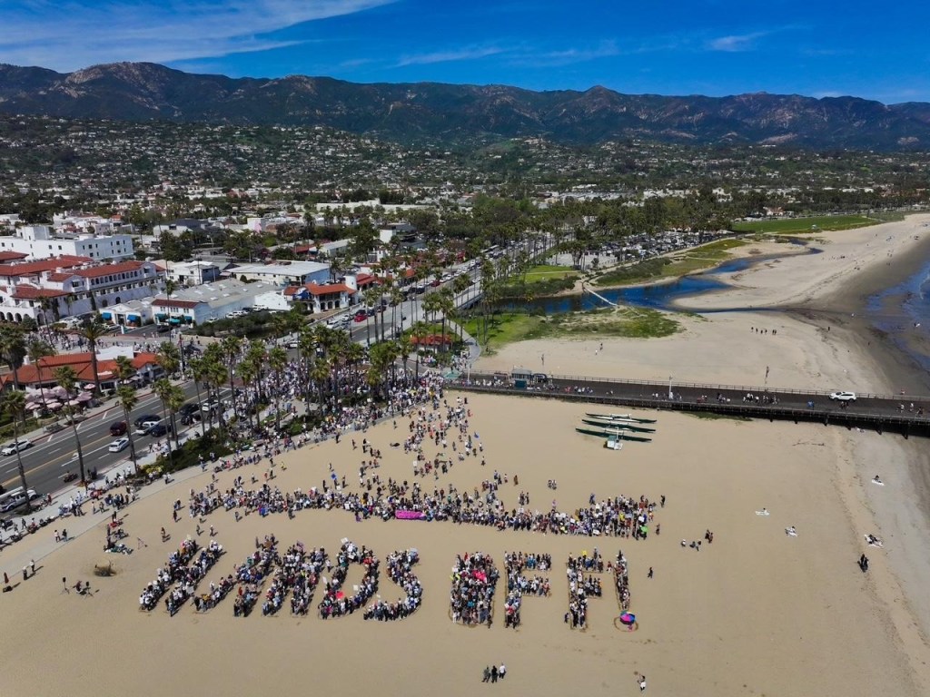 Thousands in Santa Barbara Join Worldwide Trump Protests - The Santa ...