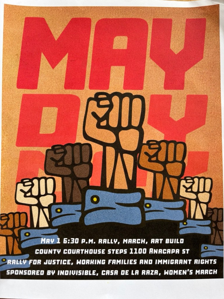 The Resistance Rises: Indivisible Santa Barbara Gets Ready for May 1 ...