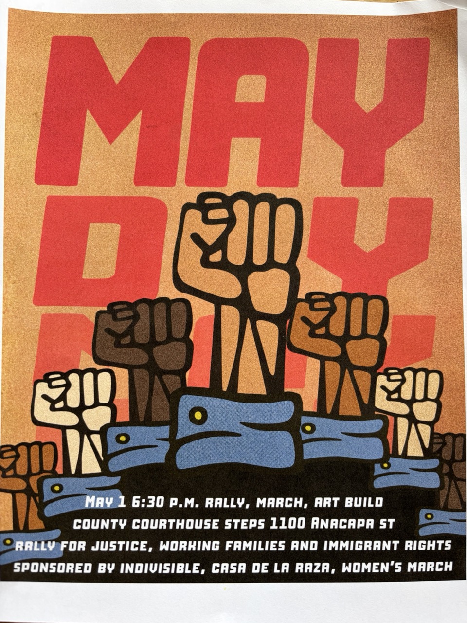 The Resistance Rises: Indivisible Santa Barbara Gets Ready for May 1 ...