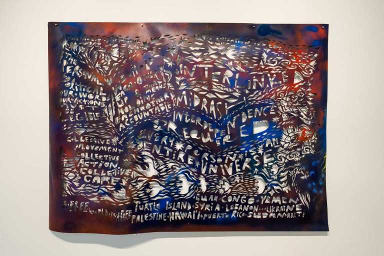 Art Review | Where Text and Art Mix and Match Up - The Santa Barbara ...