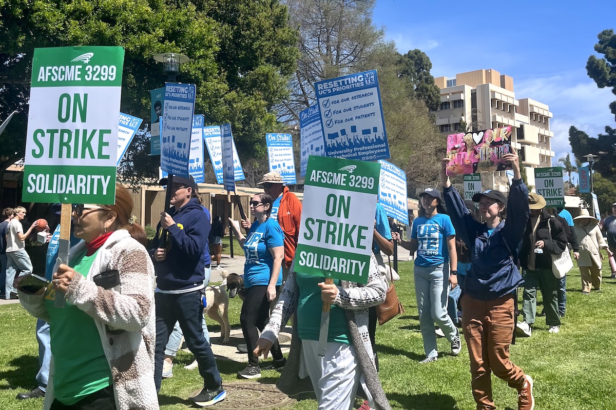 UCSB Workers Join UC-Wide Strike, Citing Unfair Bargaining Practices ...