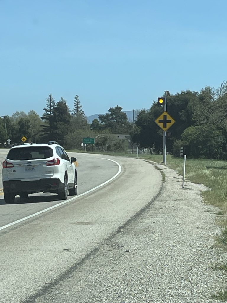 Caltrans Installs Flashing Beacons Near Highwsy 154/Foxen Canyon Road ...