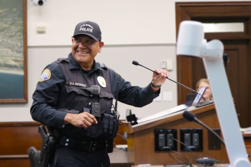 Officer Adrian Gutierrez, 25-Year Veteran of Santa Barbara Police ...