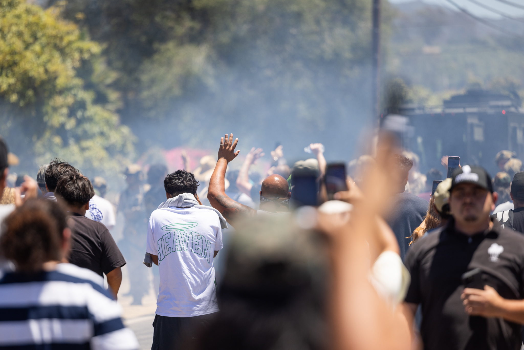 Update: Federal Agents Deploy Smoke Bombs into Crowds During Raids of ...