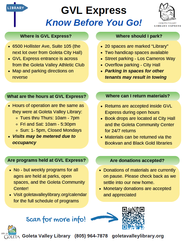 Goleta Valley Library Express Opens Tomorrow - The Santa Barbara ...