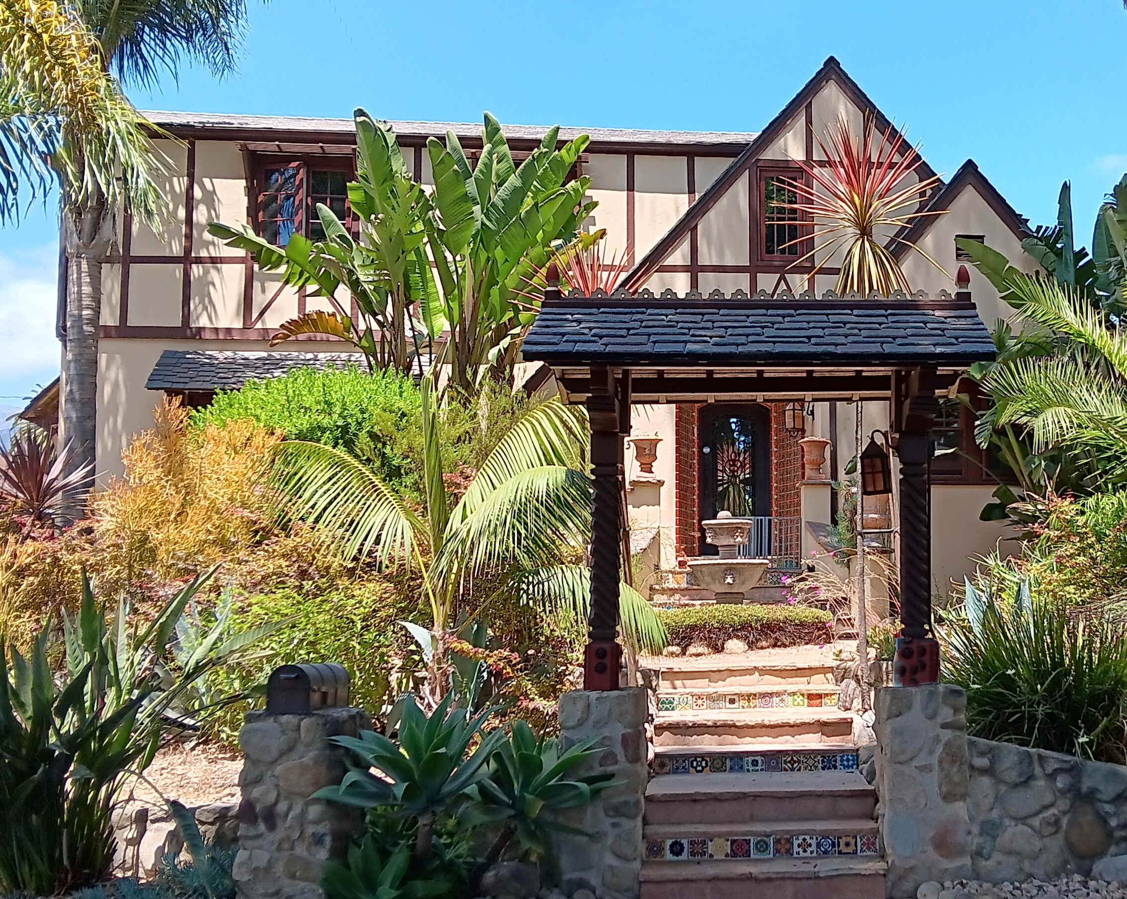 A Tudor Revival Home with Treasures - The Santa Barbara Independent