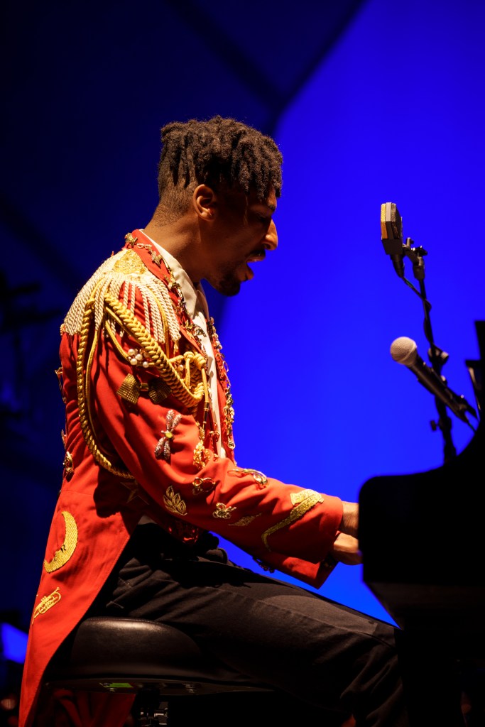Review | Jon Batiste Lifts Spirits in a Joyous Celebration at the Santa ...