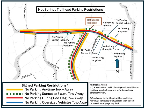 Parking Restrictions Near Hot Springs Trailhead - The Santa Barbara ...