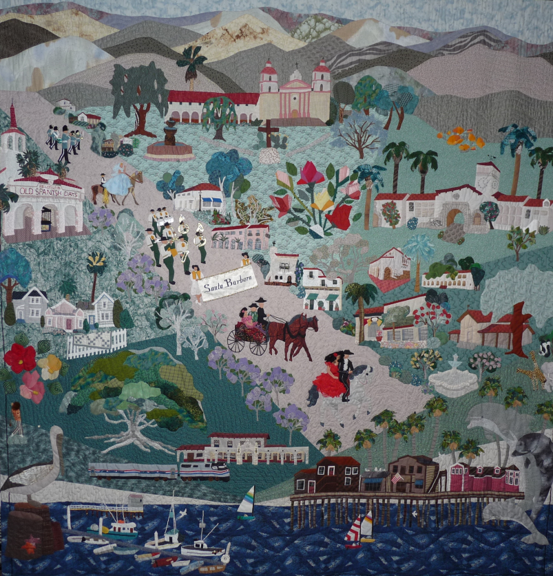 Celebrate the Display Debut of the Iconic Santa Barbara Quilt at the ...