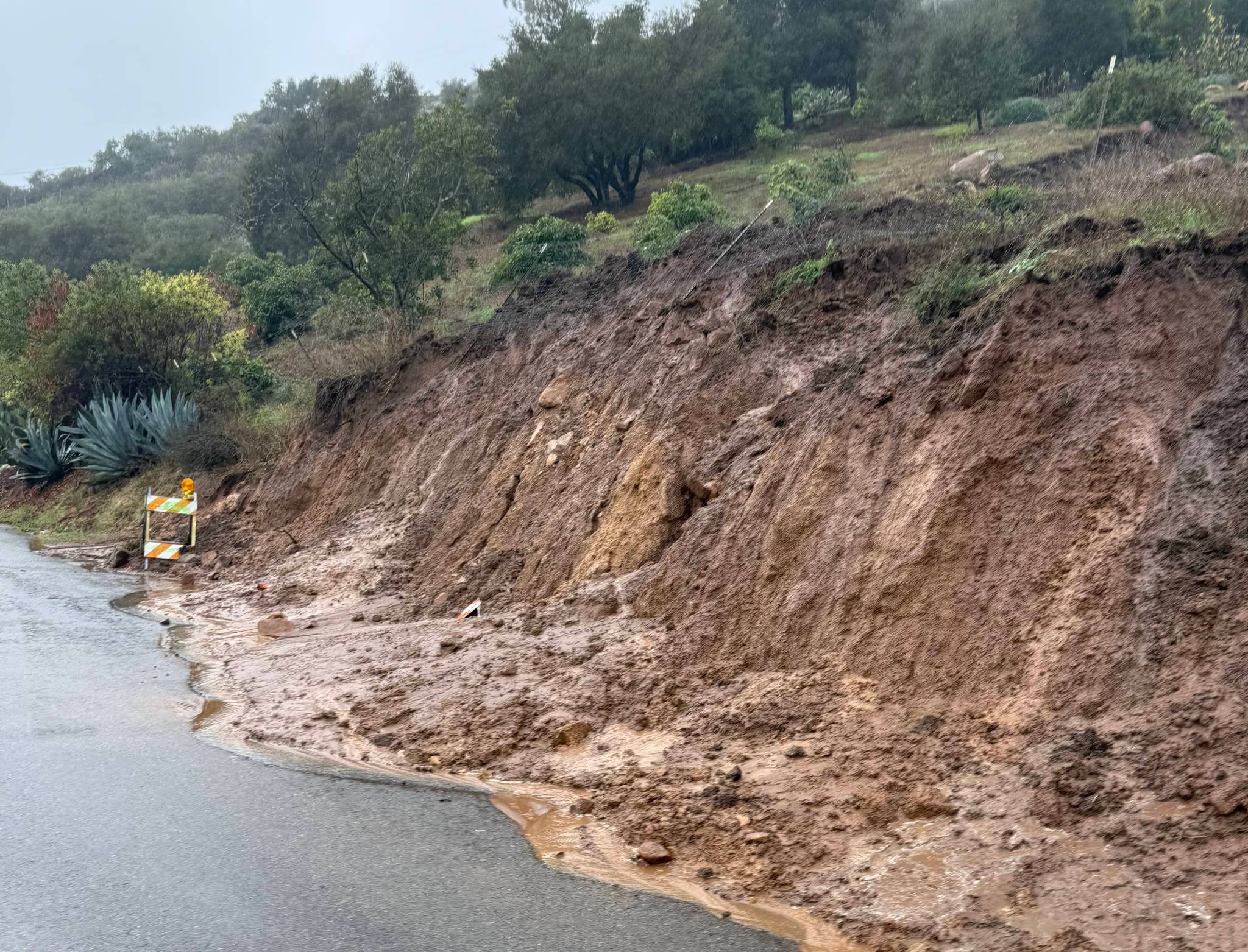 Major Storm Brings Flooding, Downed Trees, and Road Closures to Santa ...