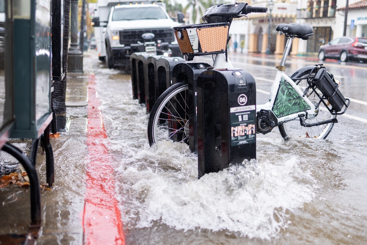Santa Barbara Drenched in Historic Rainfall, Breaking 127-Year Record ...