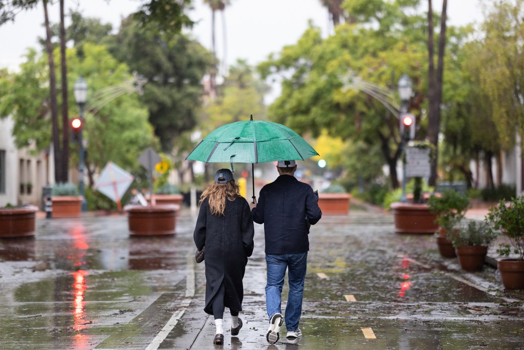 Another Storm Heads for Santa Barbara as City Exceeds Normal Annual ...