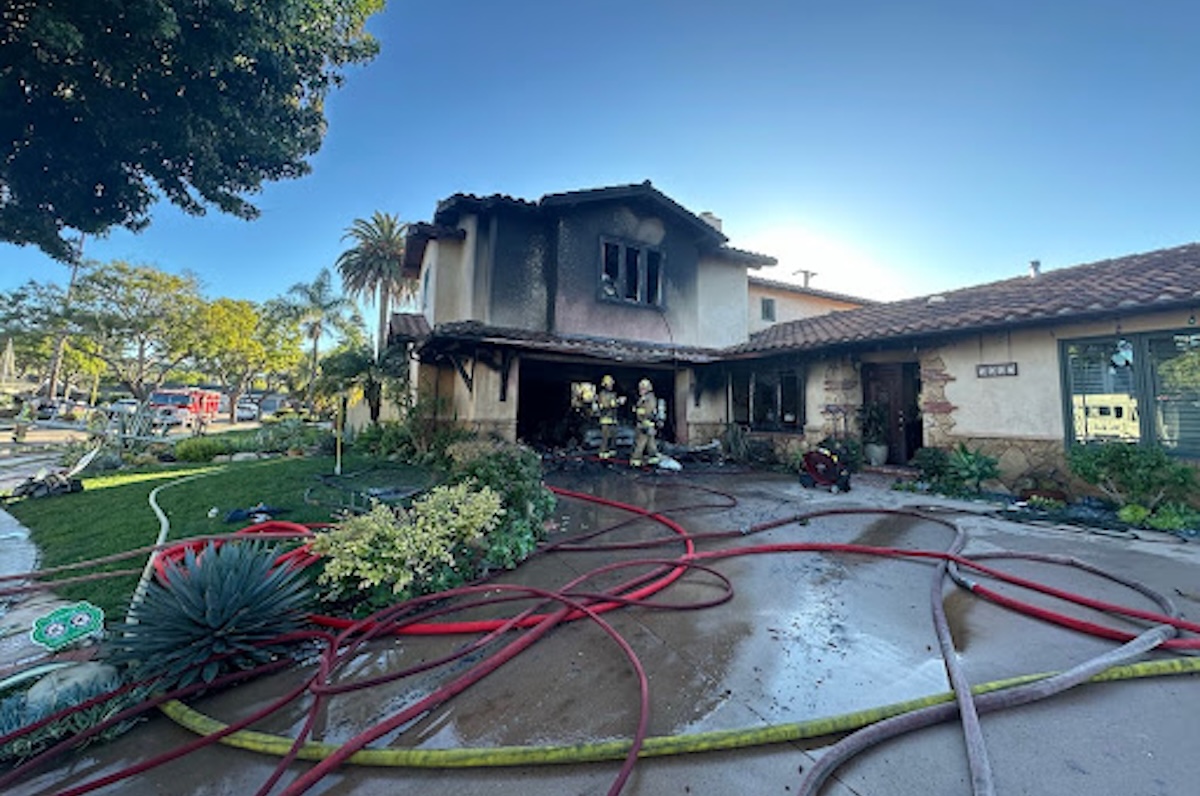 Firefighters Knock Down Residential Fire in Eastern Goleta Valley - The ...