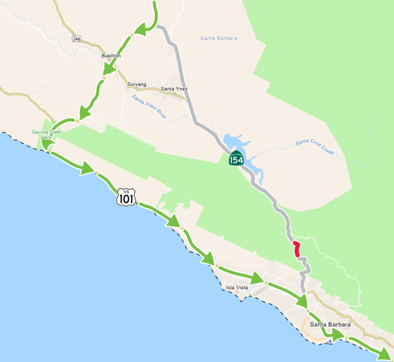 State Route 154 Set for Intermittent Closures for Emergency Maintenance ...