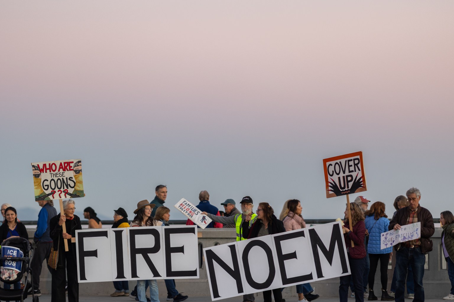 Santa Barbara Community Holds Vigil for Renee Good and Alex Pretti ...
