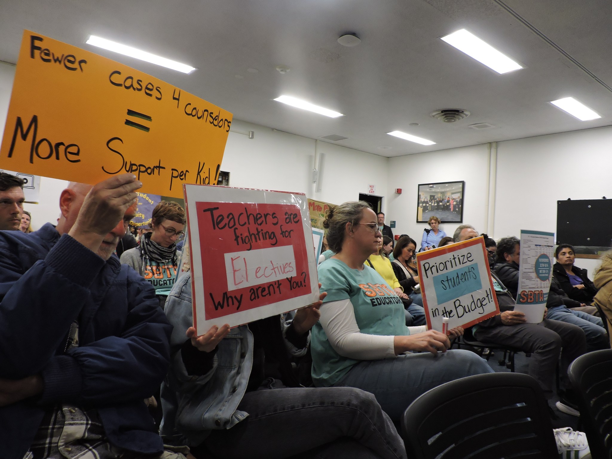 Santa Barbara Unified Teachers Pack School Board Meeting in Push to ...