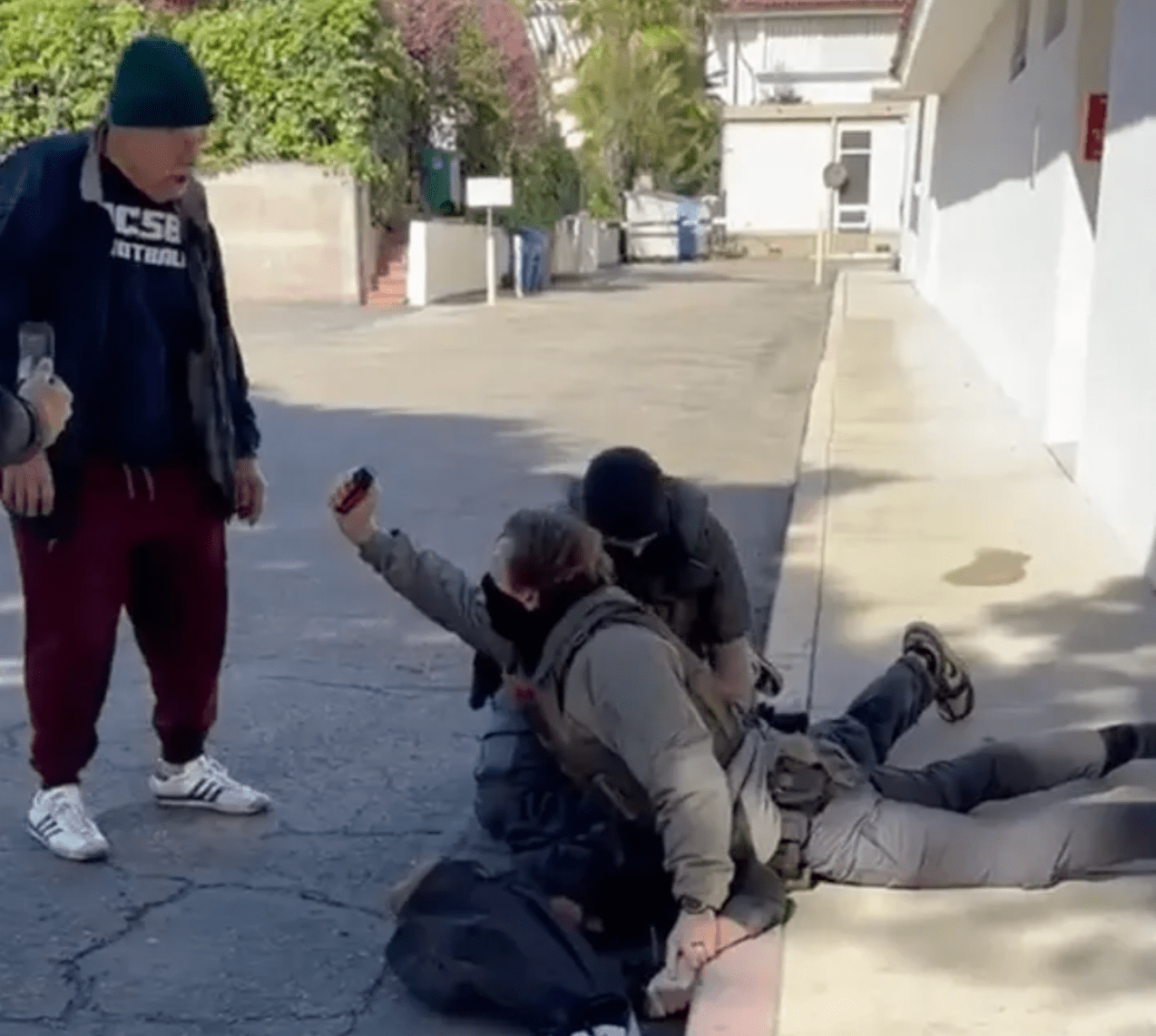 ICE Agents Arrest Observer and Knock Down and Pepper-Spray 80-Year-Old ...