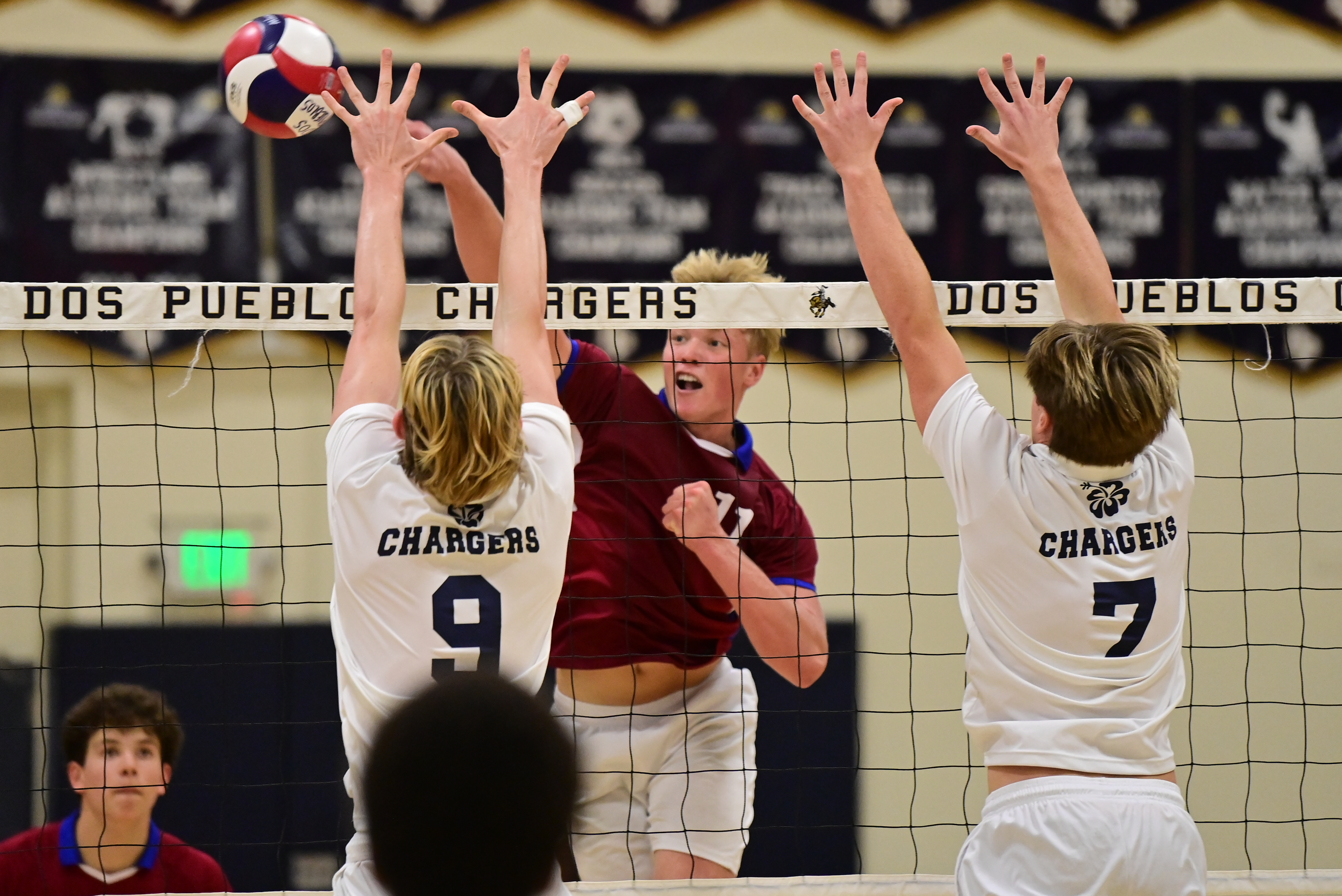 Matteo Burdick Lifts San Marcos Boys' Volleyball to Five-Set Victory ...