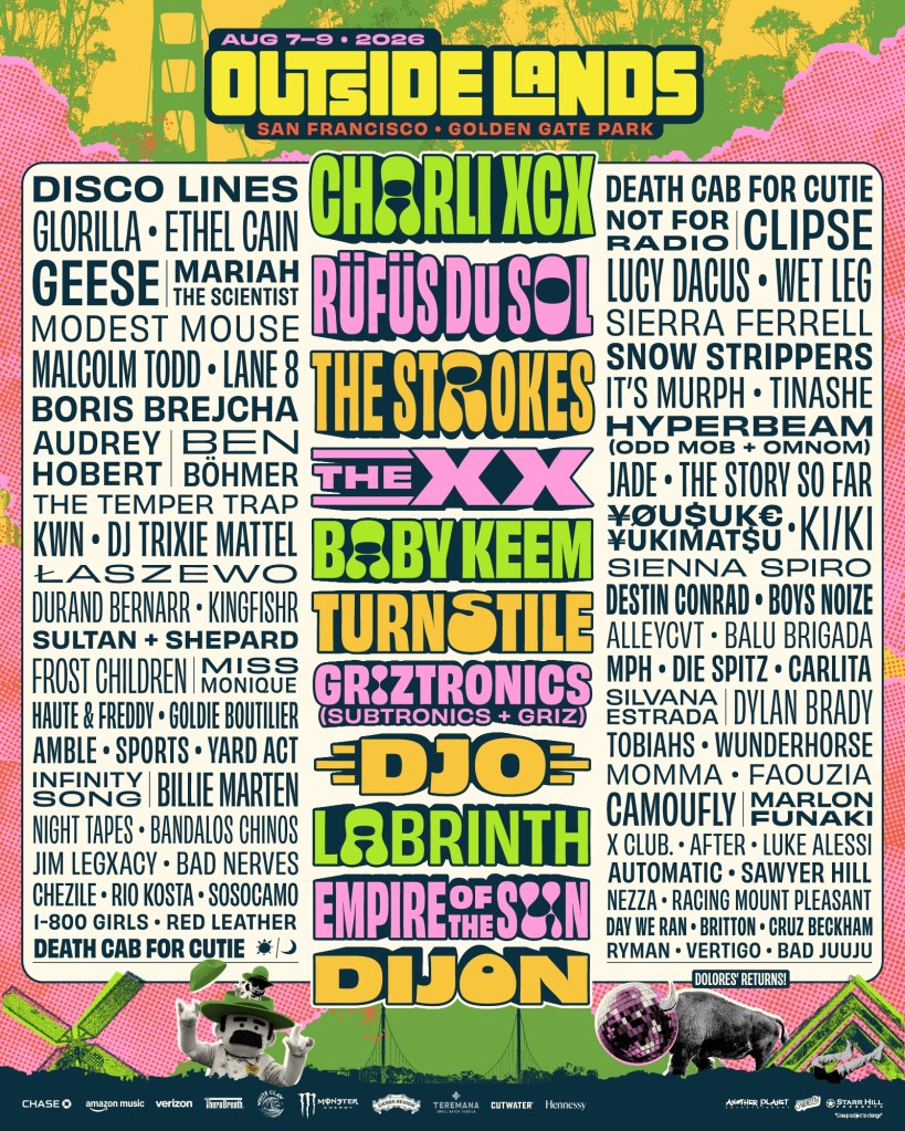 Outside Lands 2026 Lineup Reveal - The Santa Barbara Independent