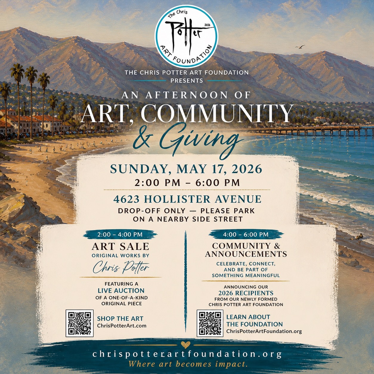 Chris Potter Art Foundation Community Gathering - The Santa Barbara ...