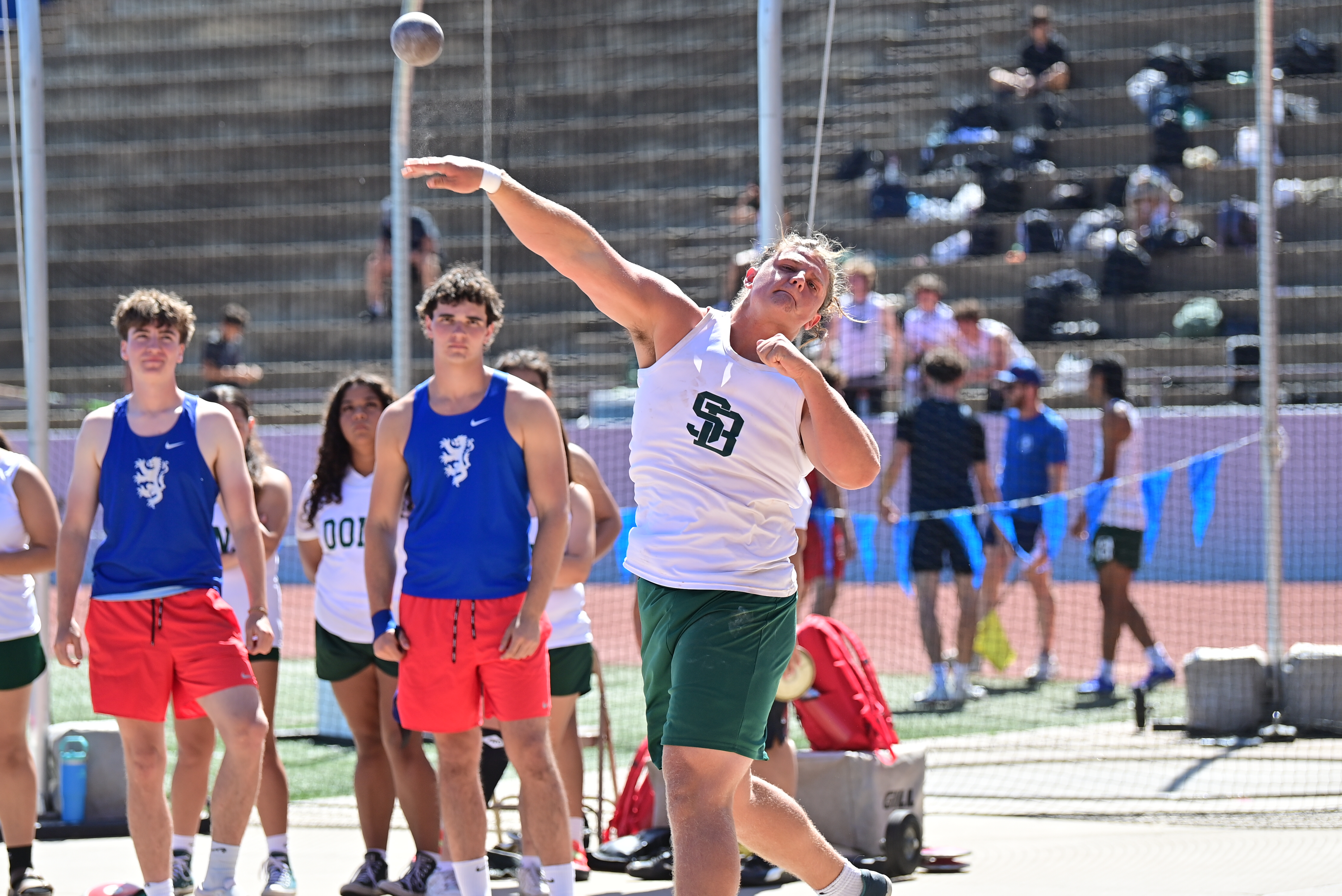Malachi Johnston Takes Eighth Place in the Shot Put at CIF State Track ...