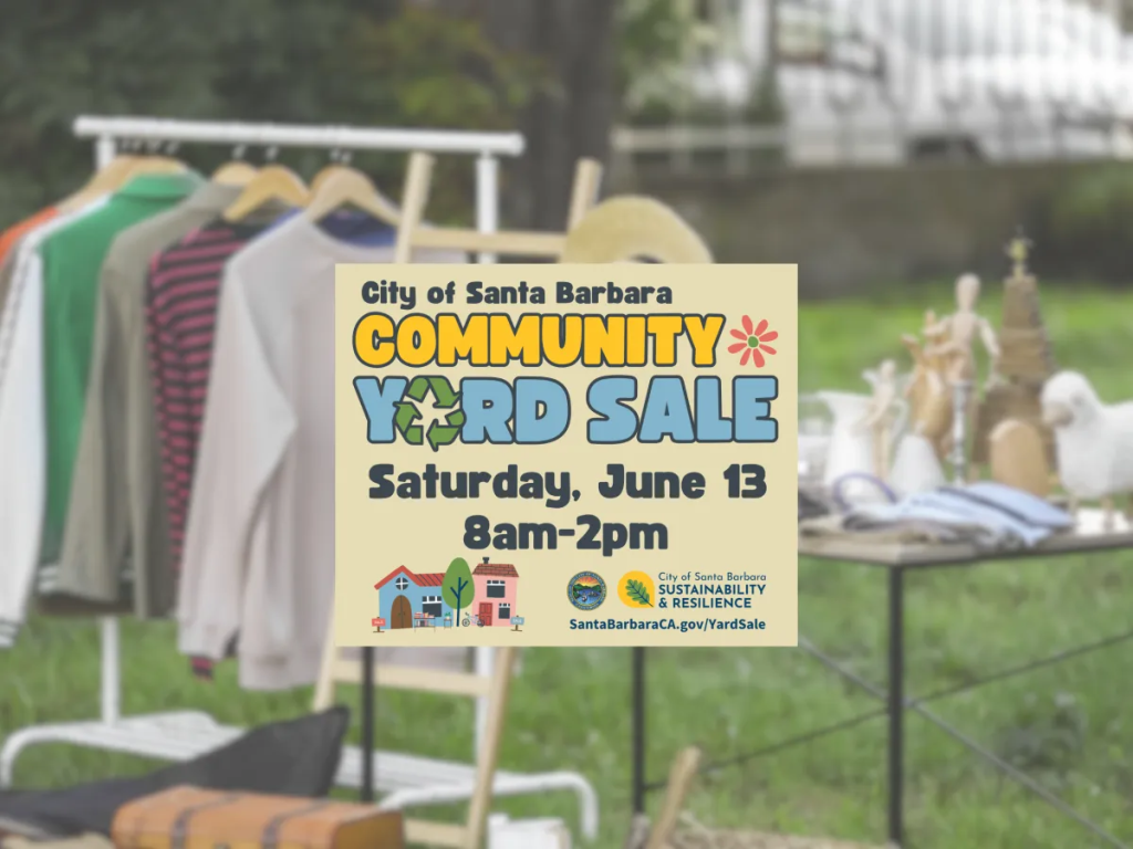 Shop Sustainably at the City of Santa Barbara’s Community Yard Sale ...